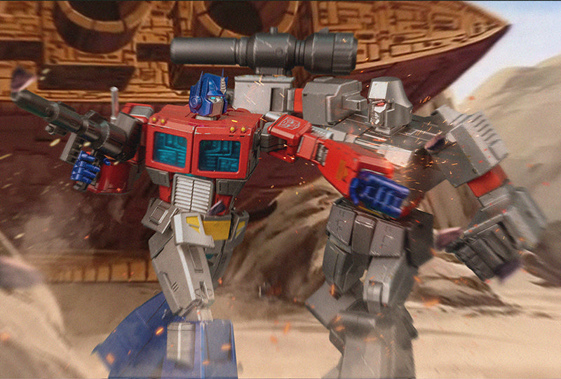 So classic! This Optimus Prime reminds me of my favorite cartoon when