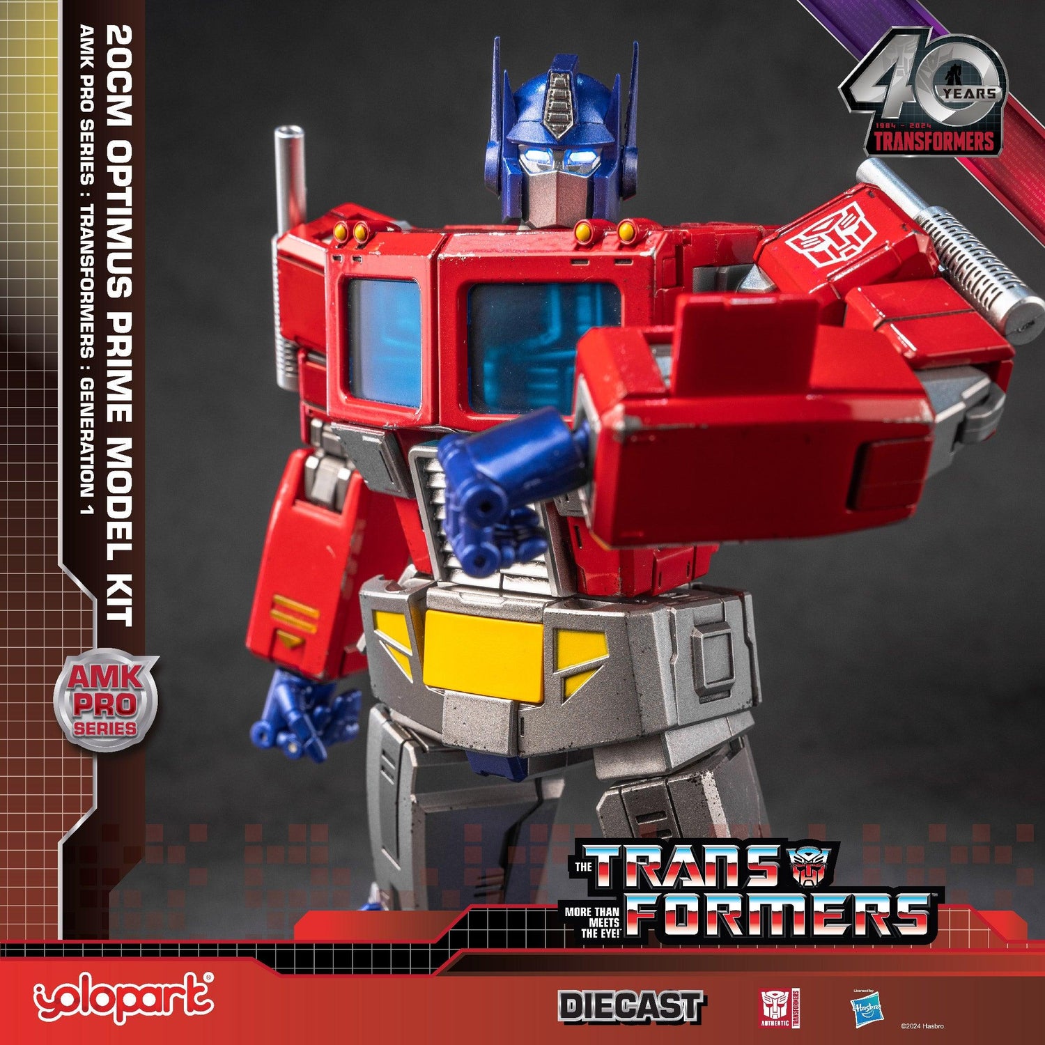 Transformers G1 Optimus Prime 20cm Pre-assembled Model Kit – AMK PRO