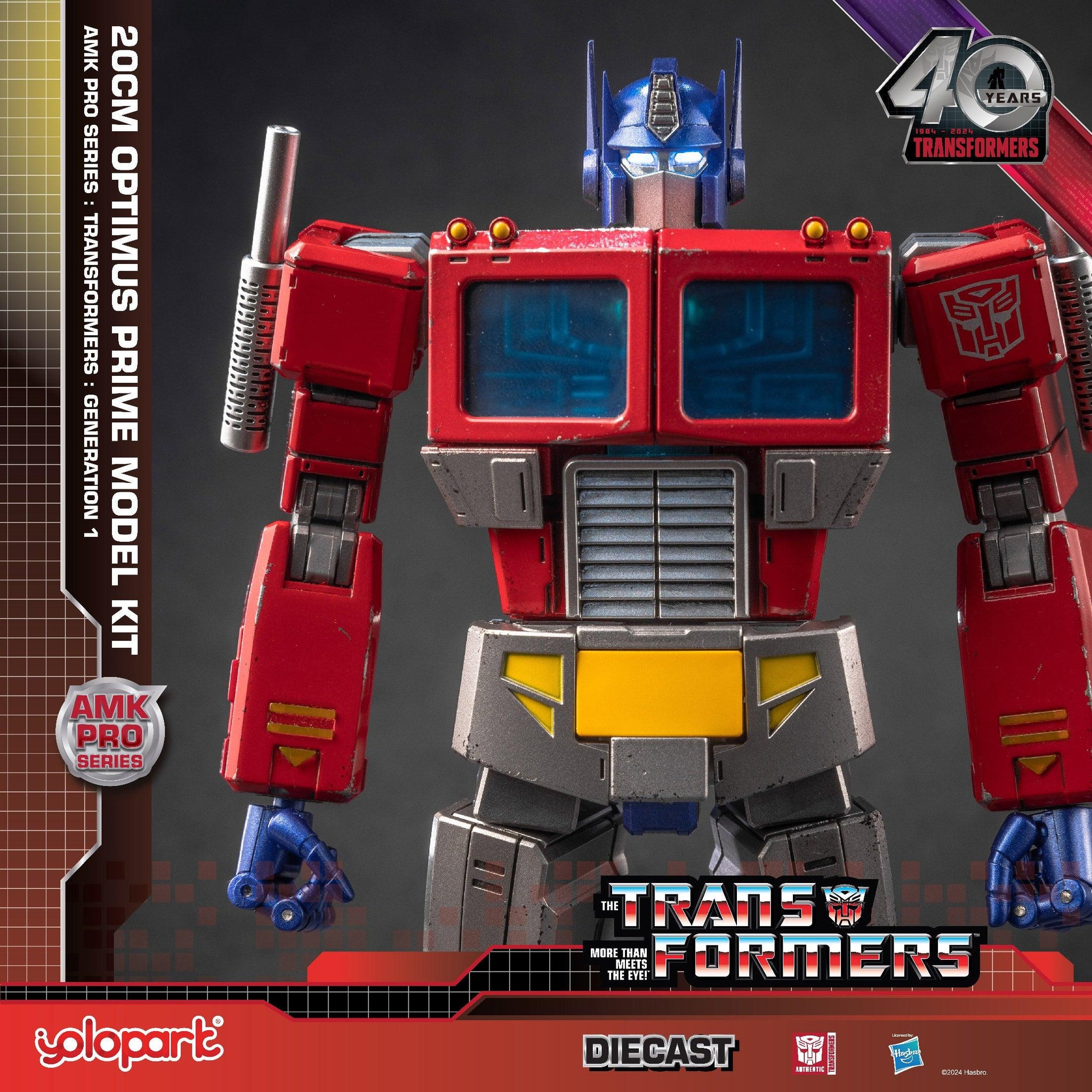 Transformers G1 Optimus Prime 20cm Pre-assembled Model Kit – AMK PRO