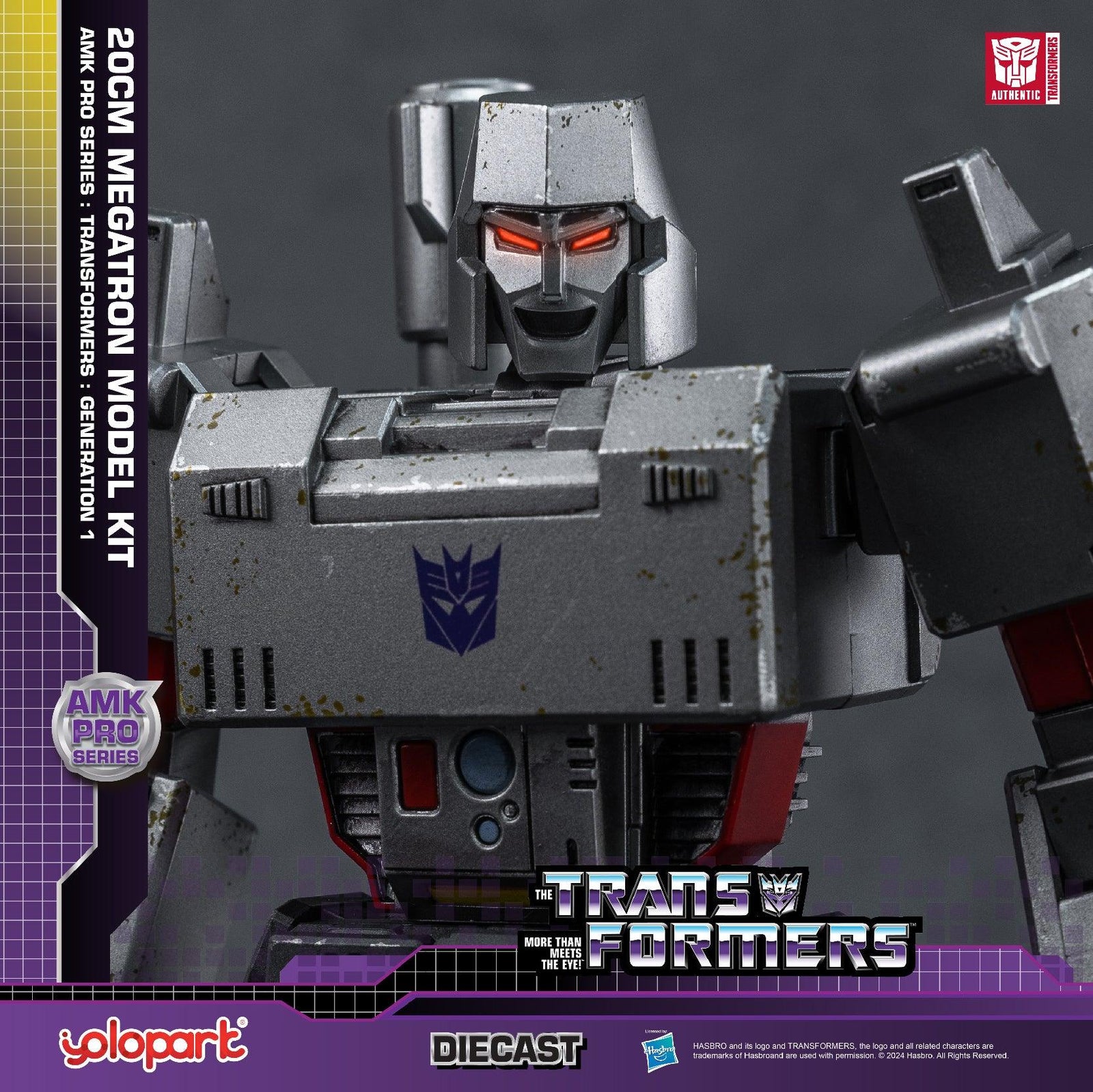 AMK PRO Series Transformers G1 - 20cm Megatron Action Figure