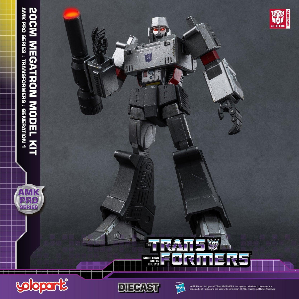 AMK PRO Series Transformers G1 - 20cm Megatron Action Figure