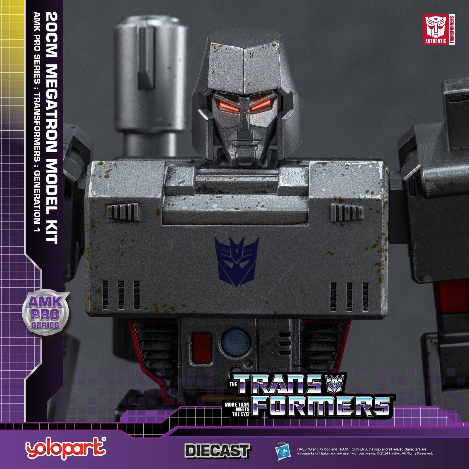 AMK PRO Series Transformers G1 - 20cm Megatron Action Figure