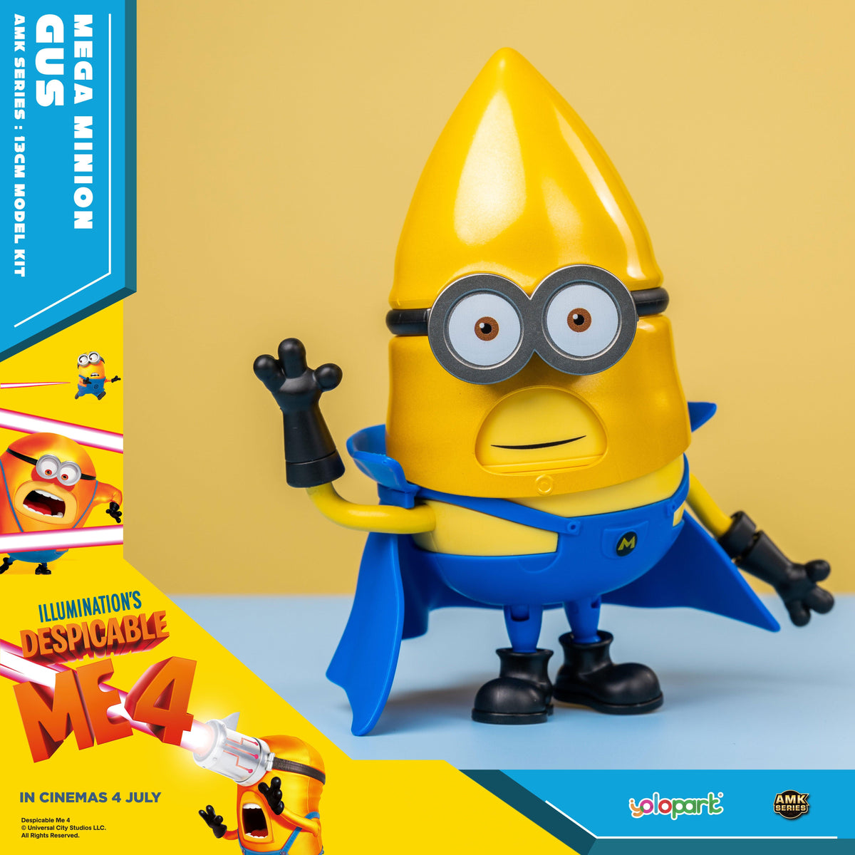 Mega Minion Gus – Despicable Me 4 Buildable Figure | YOLOPARK