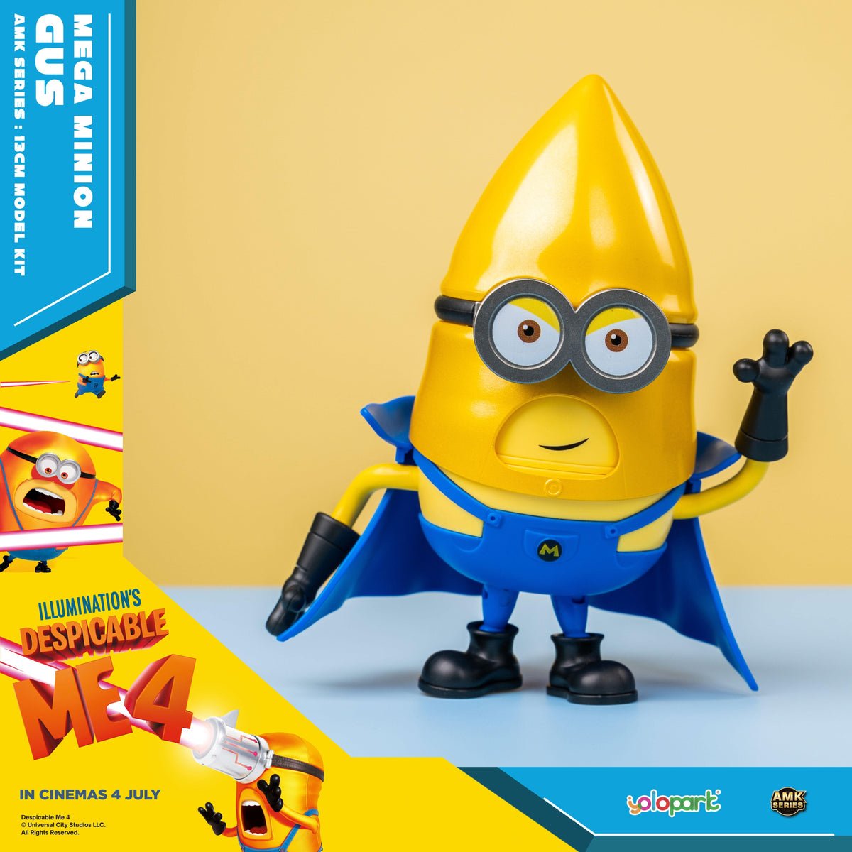 Mega Minion Gus – Despicable Me 4 Buildable Figure | YOLOPARK