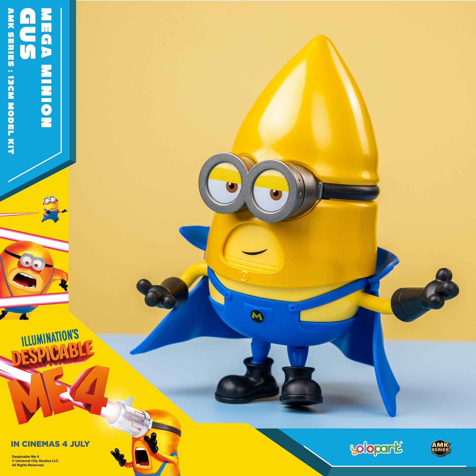 Mega Minion Gus – Despicable Me 4 Buildable Figure | YOLOPARK