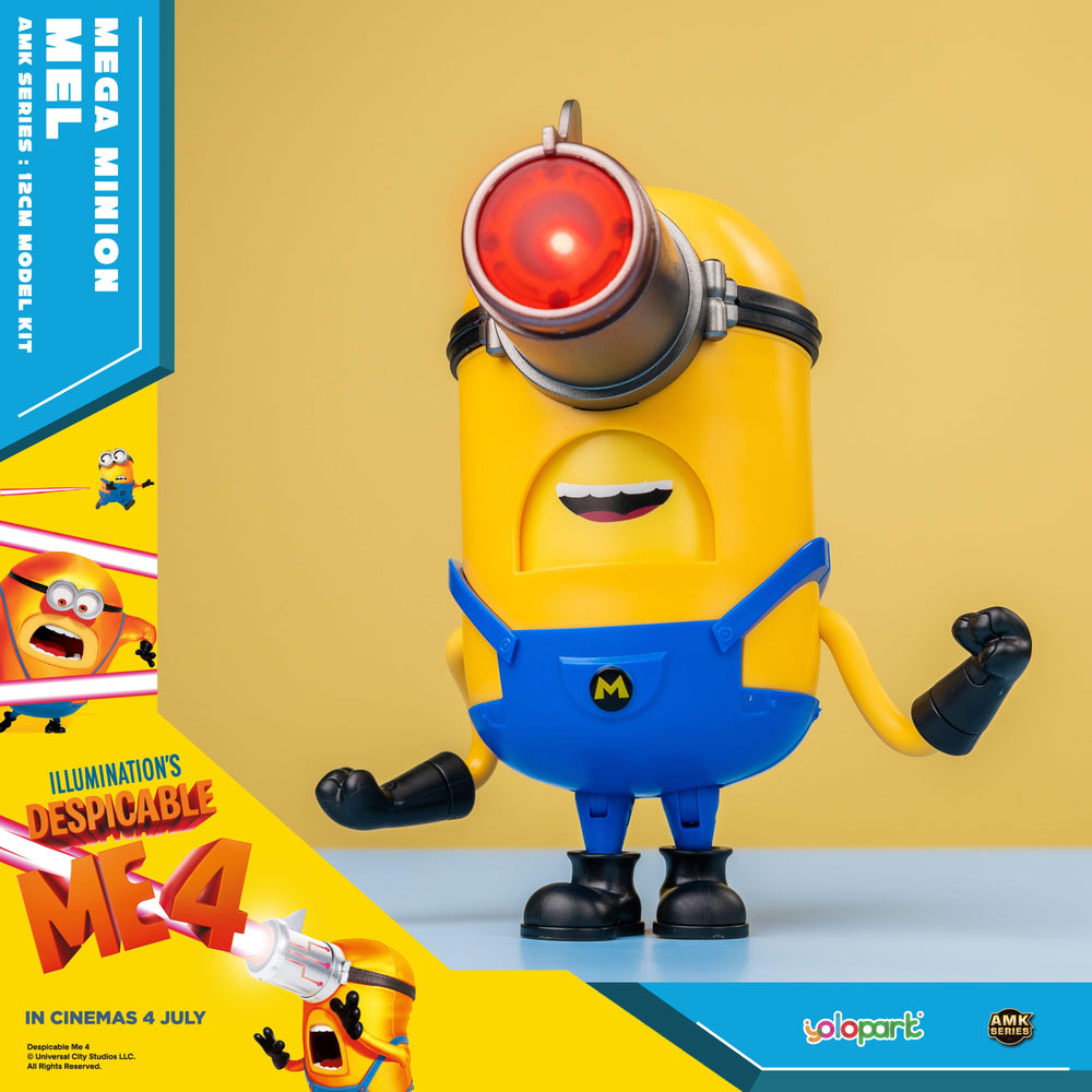 Despicable Me 4 Minion Toy – Buildable Mel Figure for Kids & Collectors
