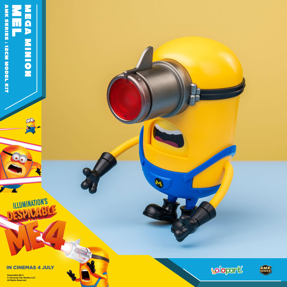 Despicable Me 4 Minion Toy – Buildable Mel Figure for Kids & Collectors