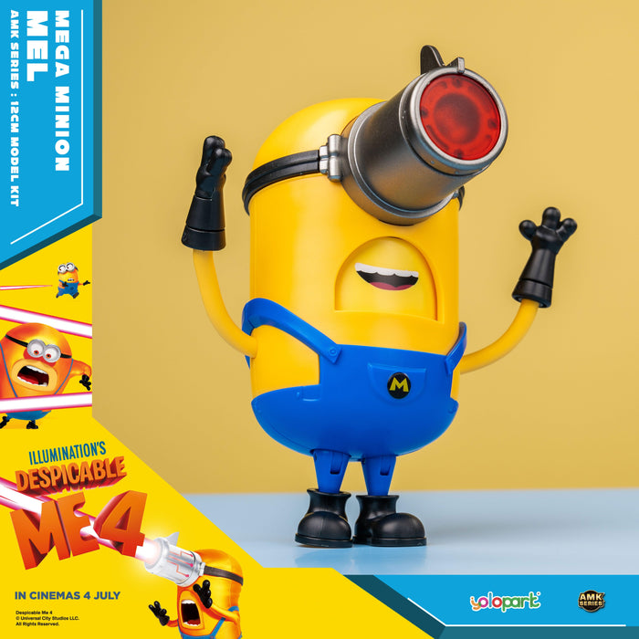 Despicable Me 4 Minion Toy – Buildable Mel Figure for Kids & Collectors