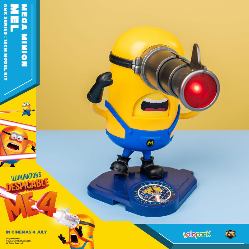 Despicable Me 4 Minion Toy – Buildable Mel Figure for Kids & Collectors