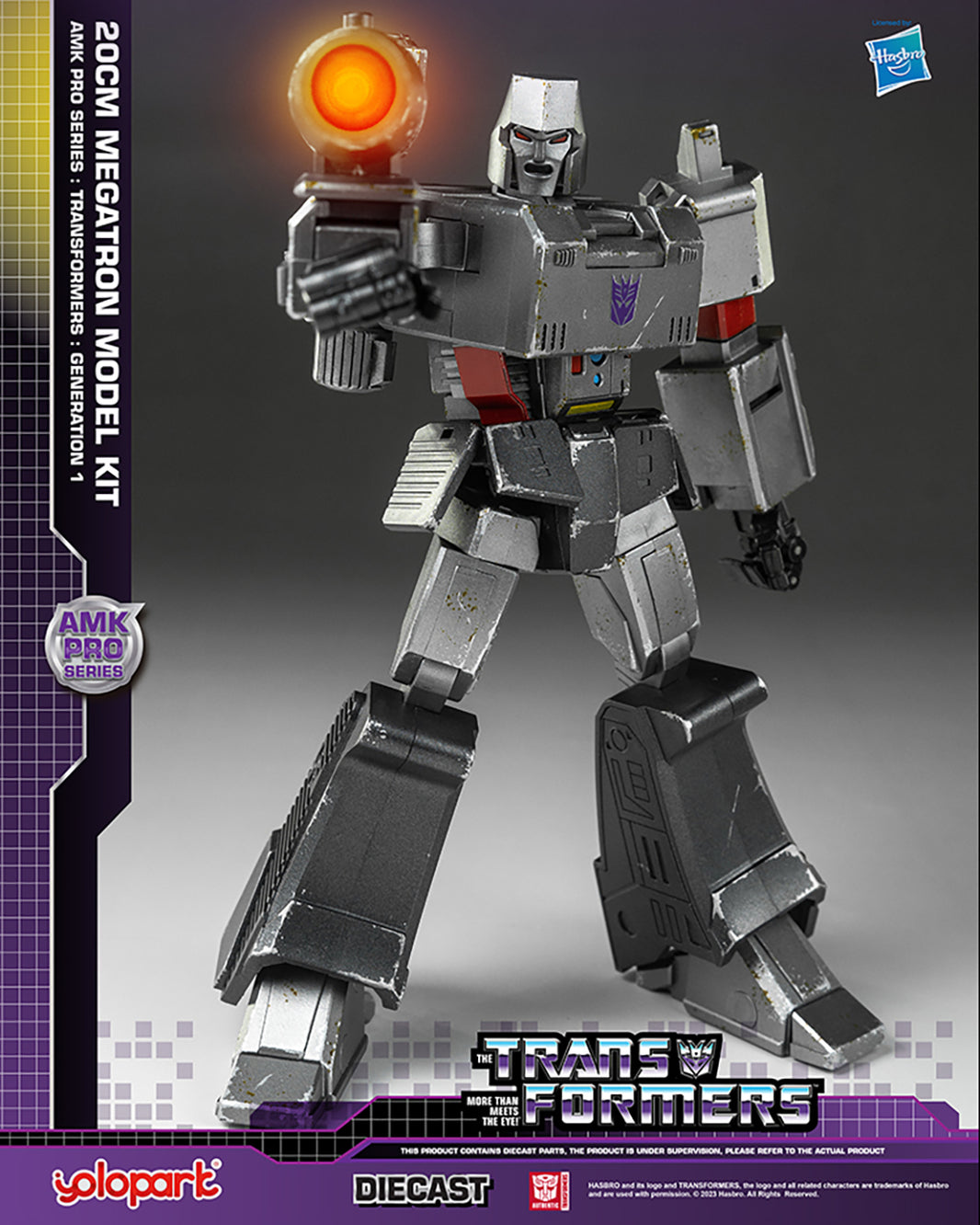 AMK PRO Series Transformers G1 - 20cm Megatron Action Figure – Yolopark