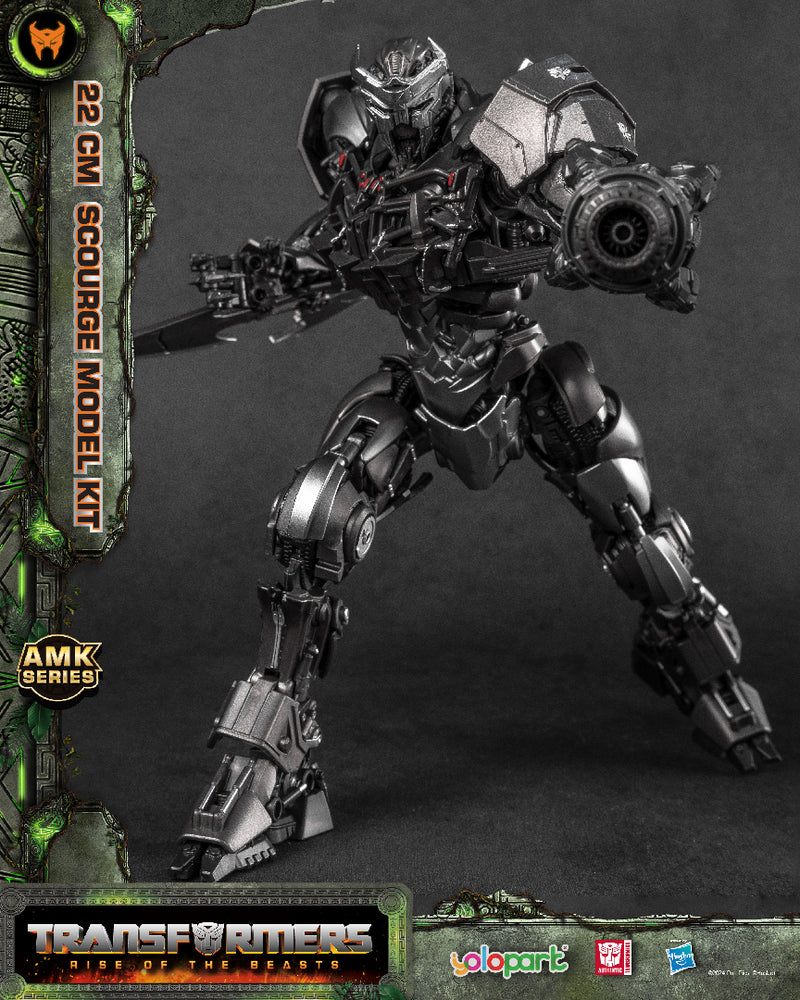 Transformers: Rise of the Beasts Scourge Model Kit - 22cm AMK Series