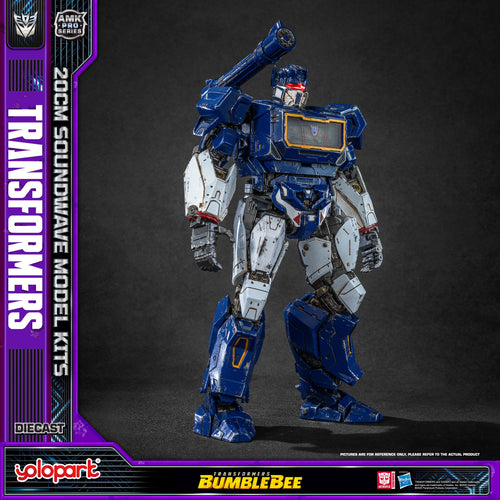 Transformers Bumblebee (film) 7.87" Soundwave - LED Light, Die-cast