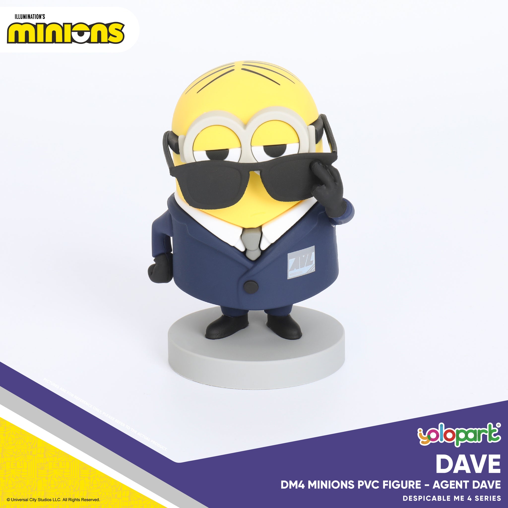 Despicable Me 4 Minions Toys - Secret Agents / Pit Crew Series
