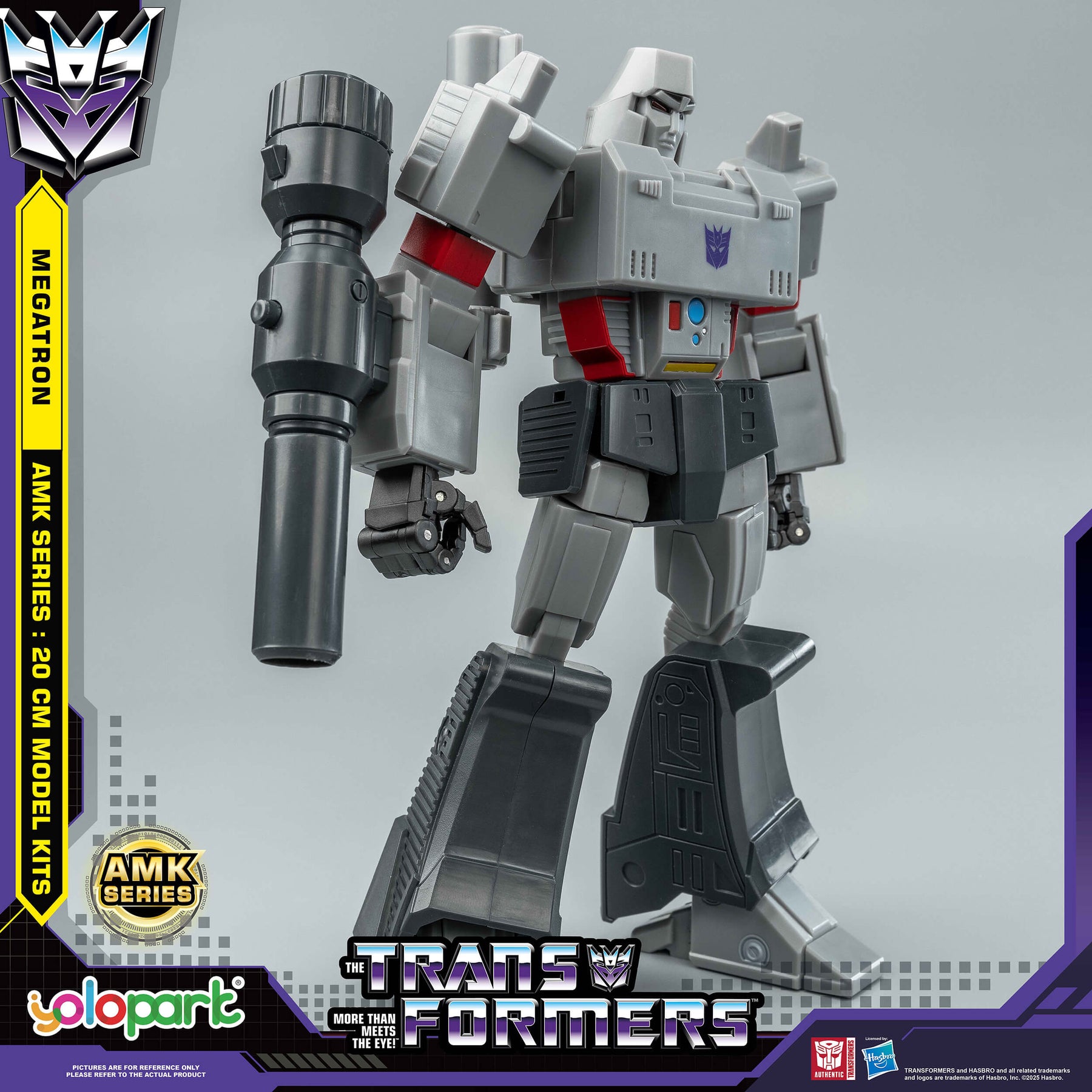 Transformers: Generation 1 - 20cm Megatron Model Kit - AMK Series