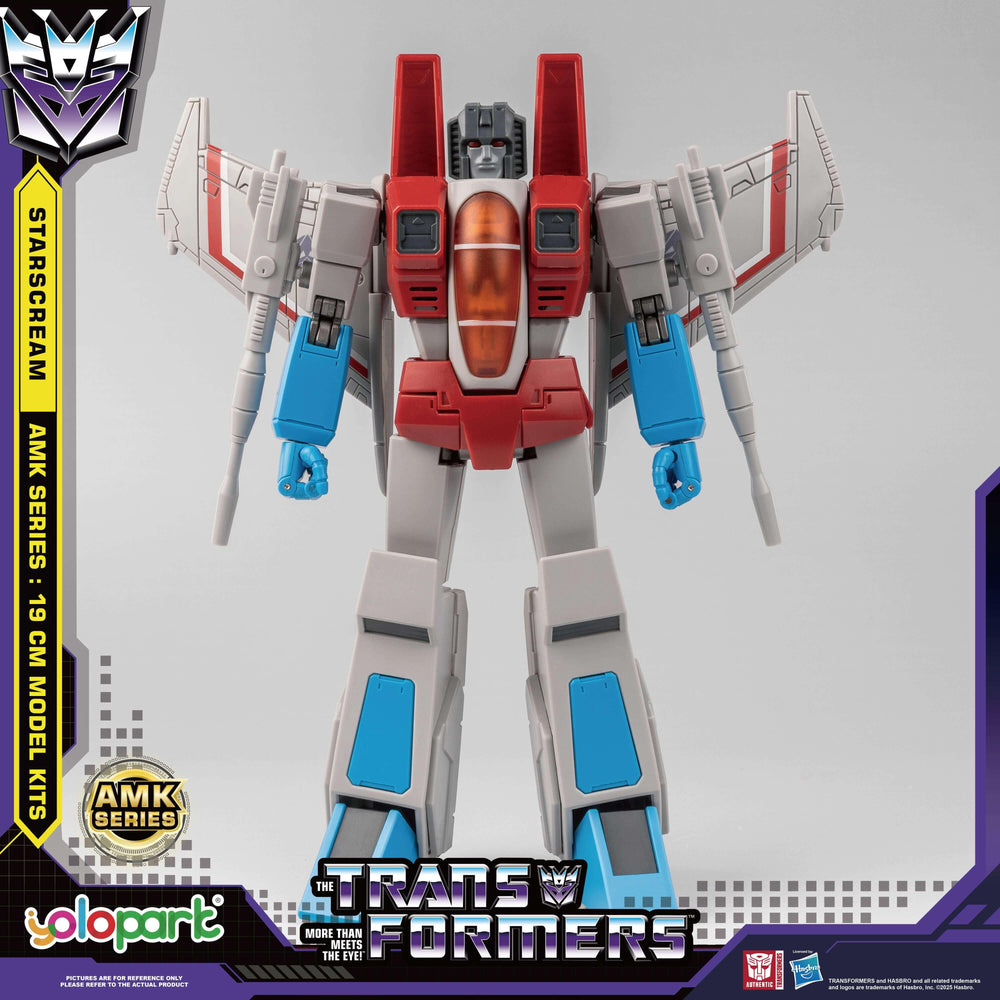 Transformers: Generation 1 - 19cm Starscream Model Kit - AMK Series