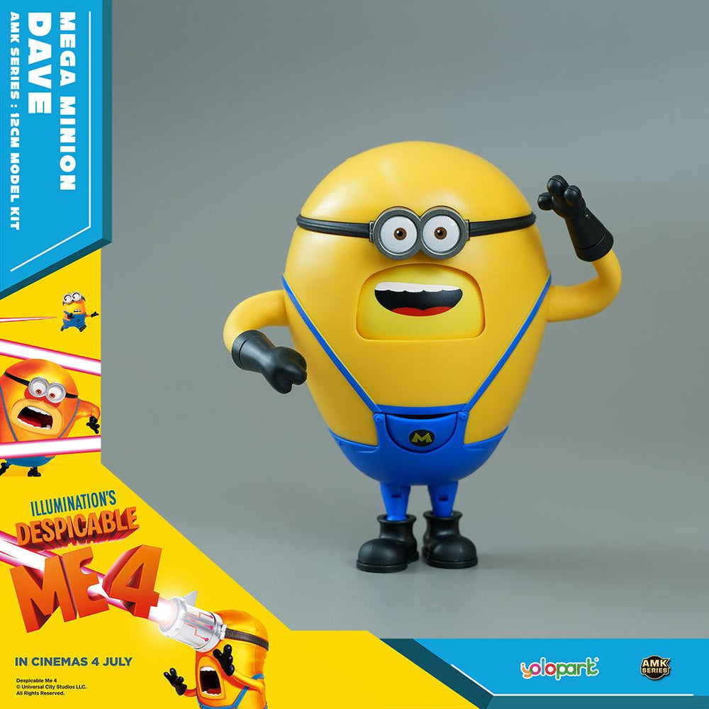 Minions - Despicable Me 4 - 12cm Dave Model Kit