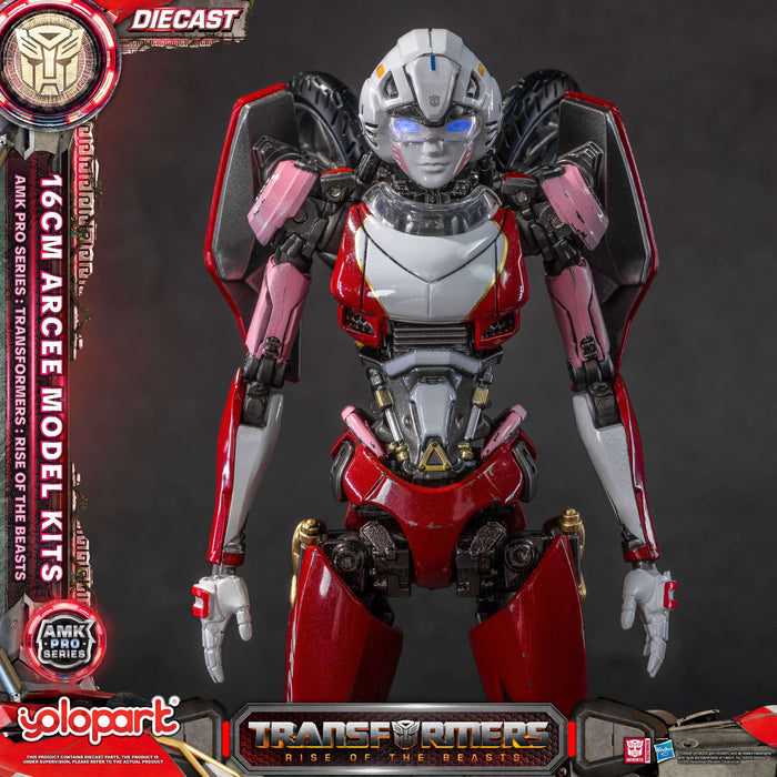 YOLOPARK Transformers ROTB Arcee AMK PRO 16cm Die-Cast Model Kit