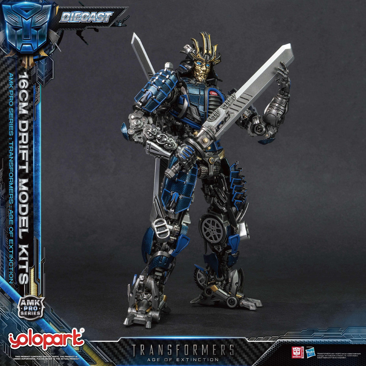 Transformers Age of Extinction Drift Figure - AMK Pro Model Kit