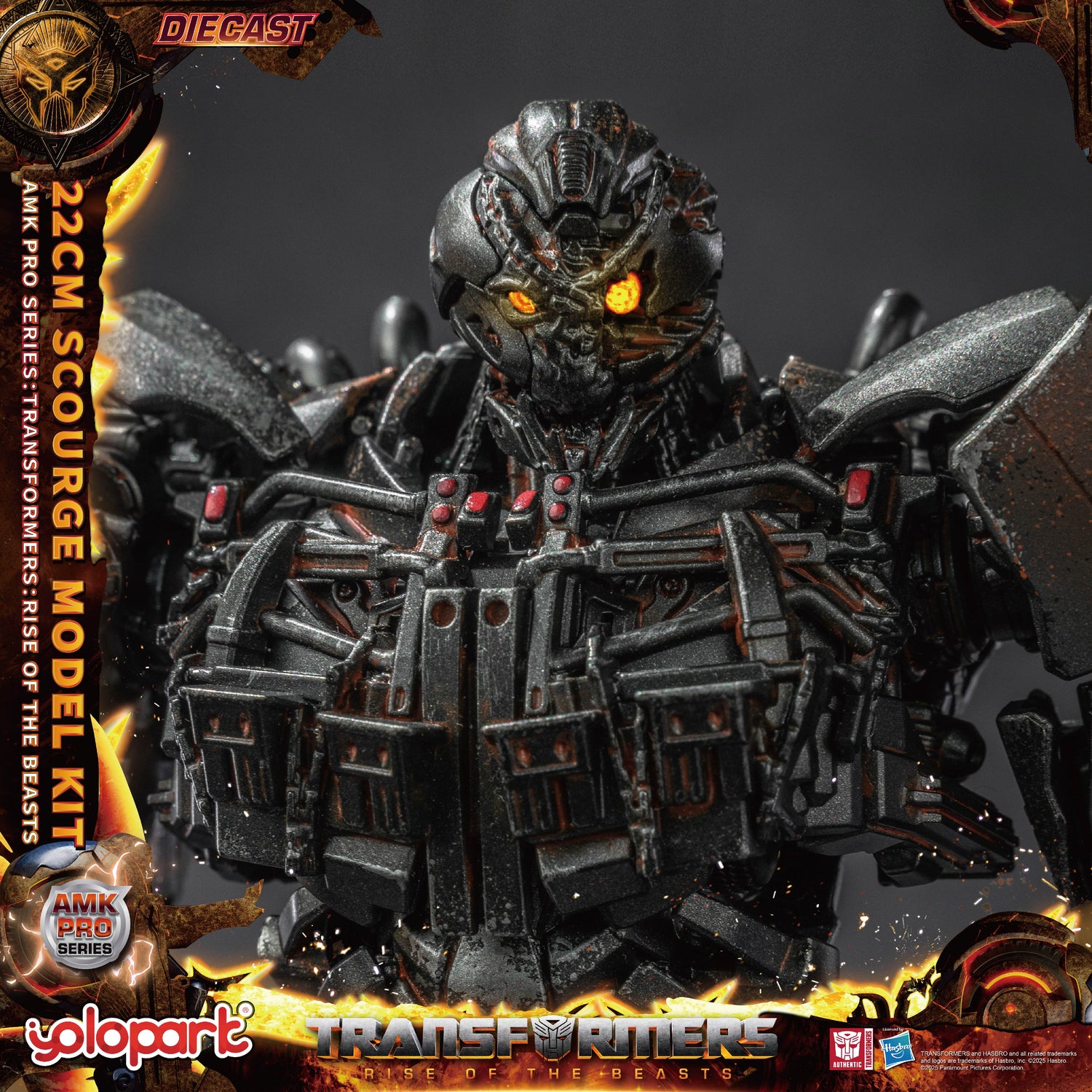 YOLOPARK AMK PRO 22cm Scourge Model Kit – Transformers: Rise of the Beasts