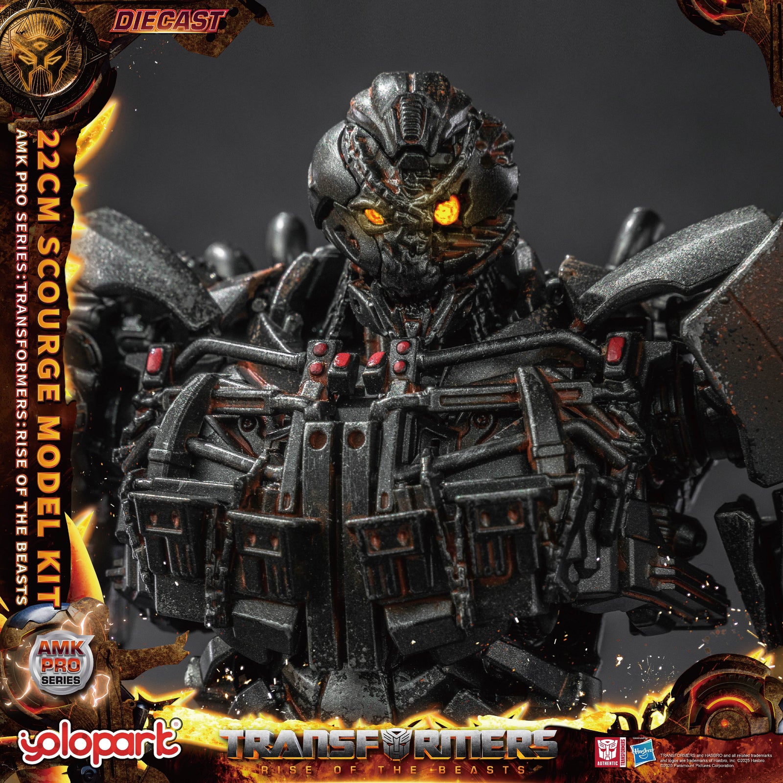 YOLOPARK AMK PRO 22cm Scourge Model Kit – Transformers: Rise of the Beasts