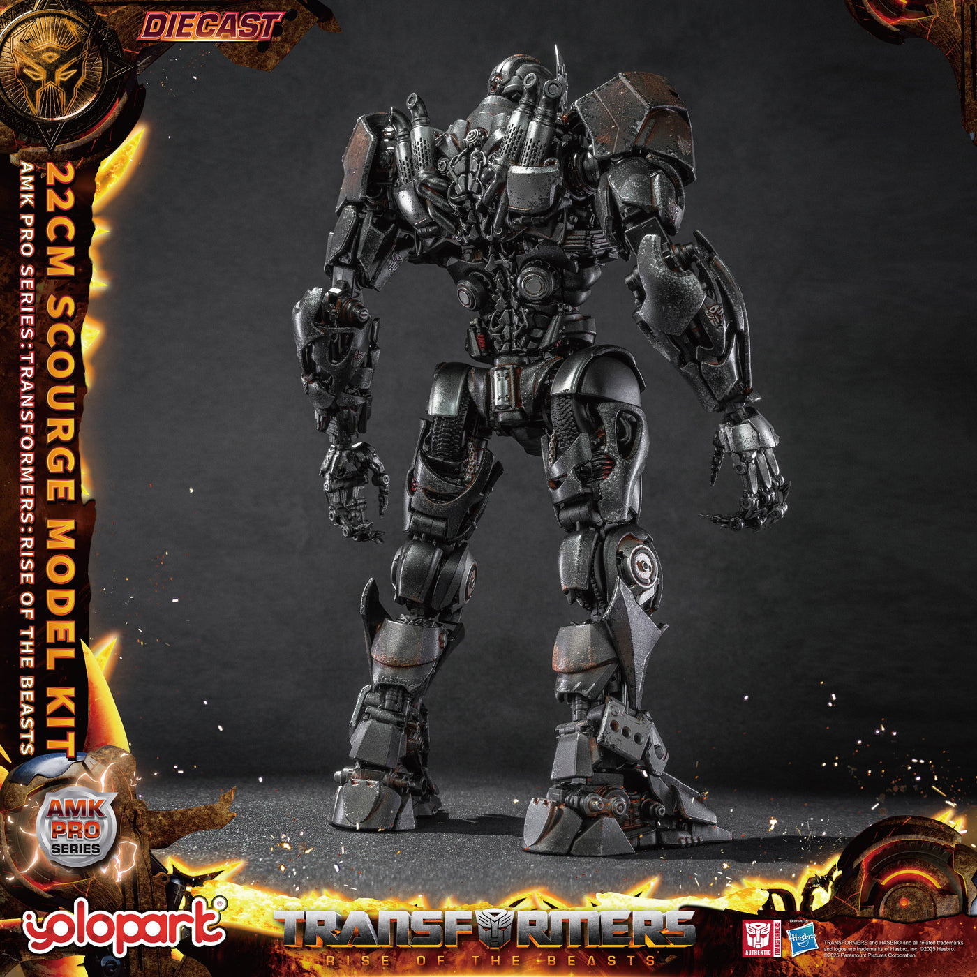 YOLOPARK AMK PRO 22cm Scourge Model Kit – Transformers: Rise of the Beasts