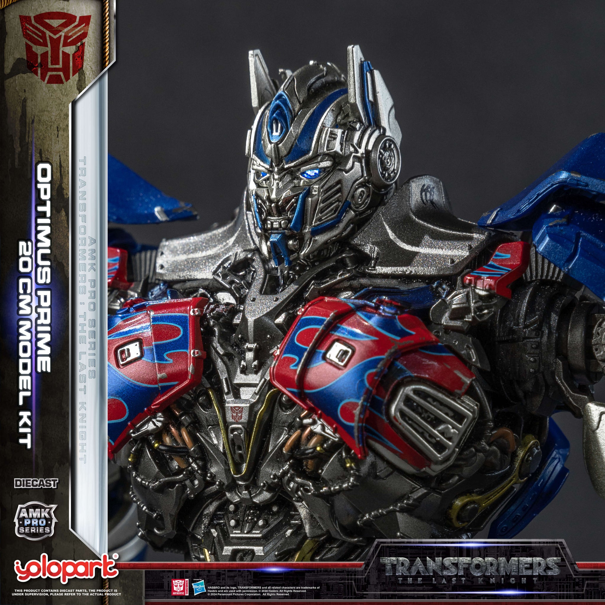 YOLOPARK AMK PRO 20cm Optimus Prime Model Kit – Transformers: The Last ...