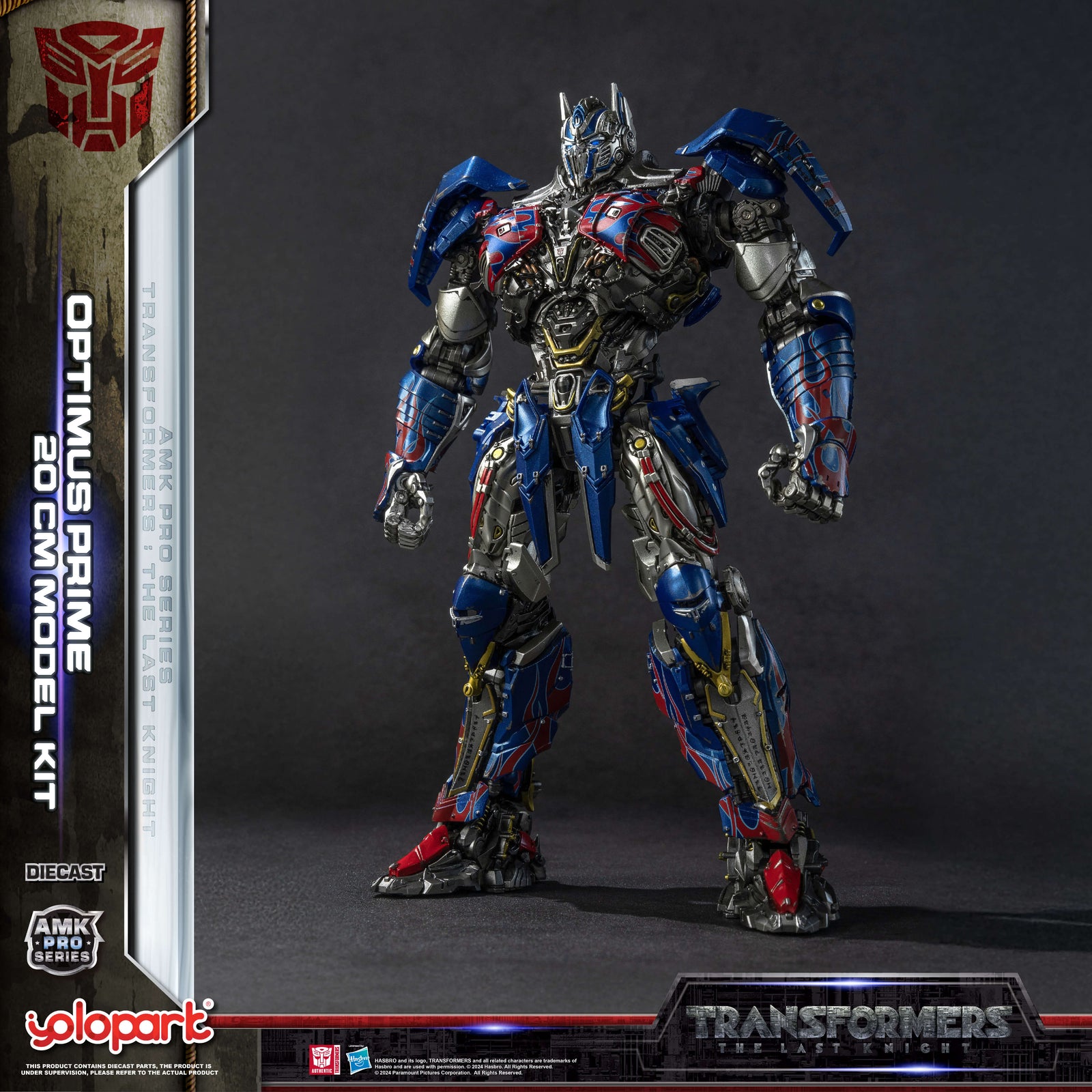 YOLOPARK AMK PRO 20cm Optimus Prime Model Kit – Transformers: The Last Knight