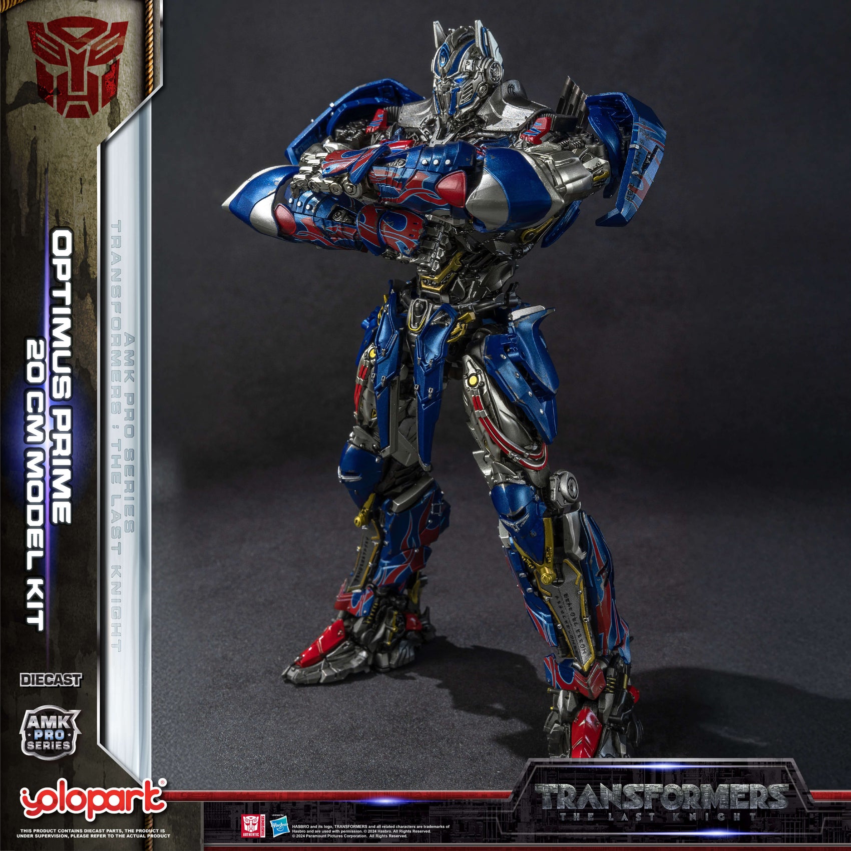 YOLOPARK AMK PRO 20cm Optimus Prime Model Kit – Transformers: The Last ...