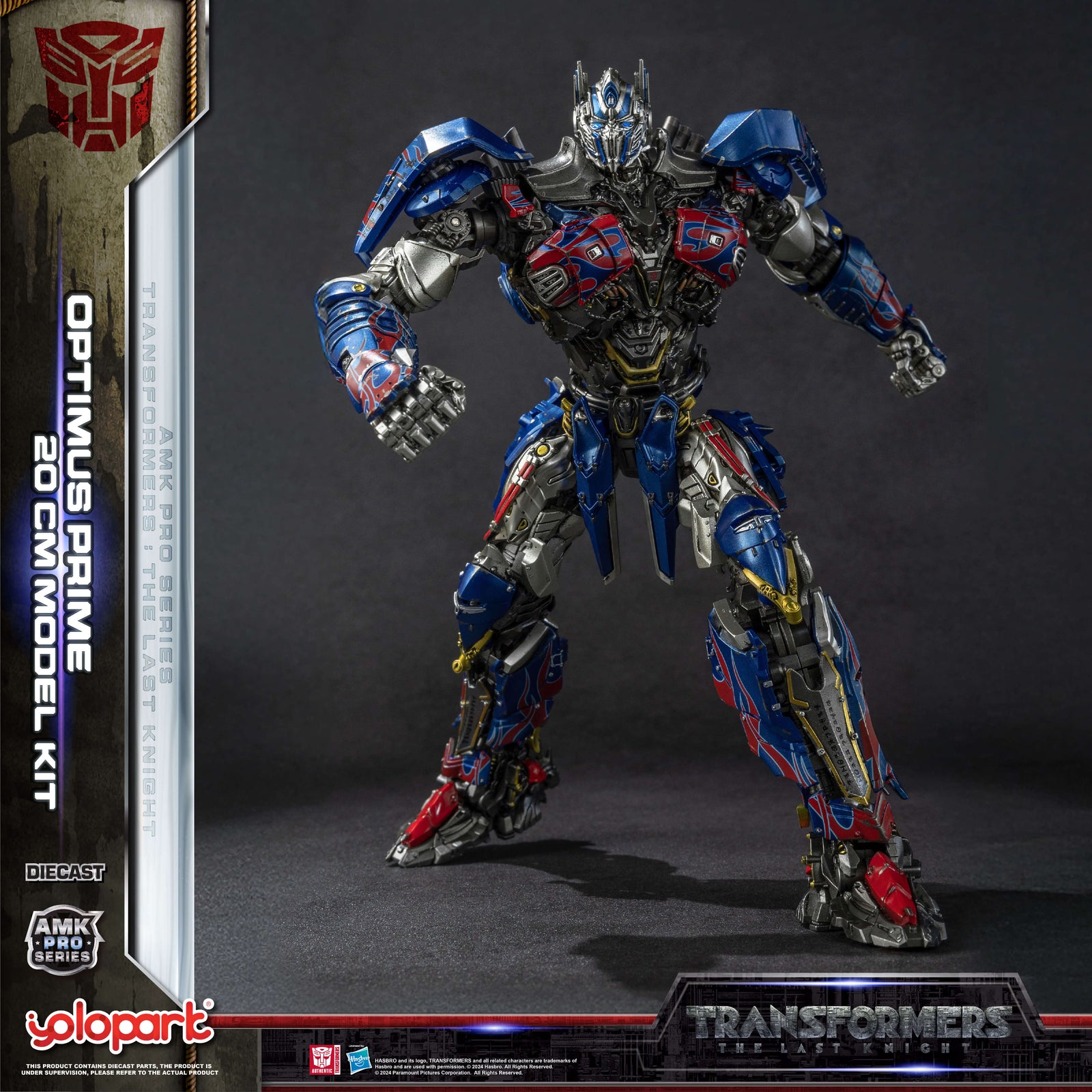 YOLOPARK AMK PRO 20cm Optimus Prime Model Kit – Transformers: The Last ...