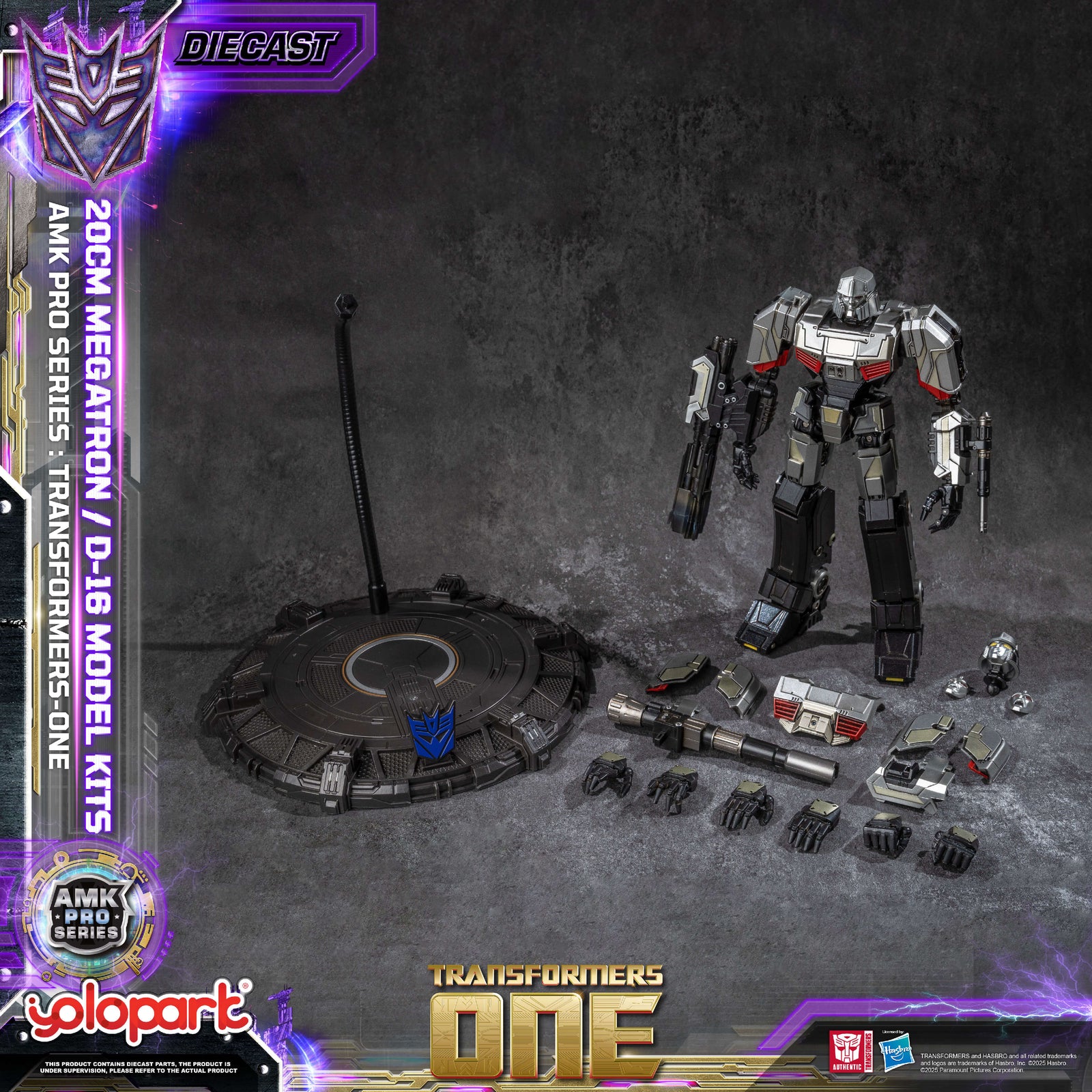 Transformers ONE - Final Form Megatron/D-16 Model Kit - AMK PRO Series