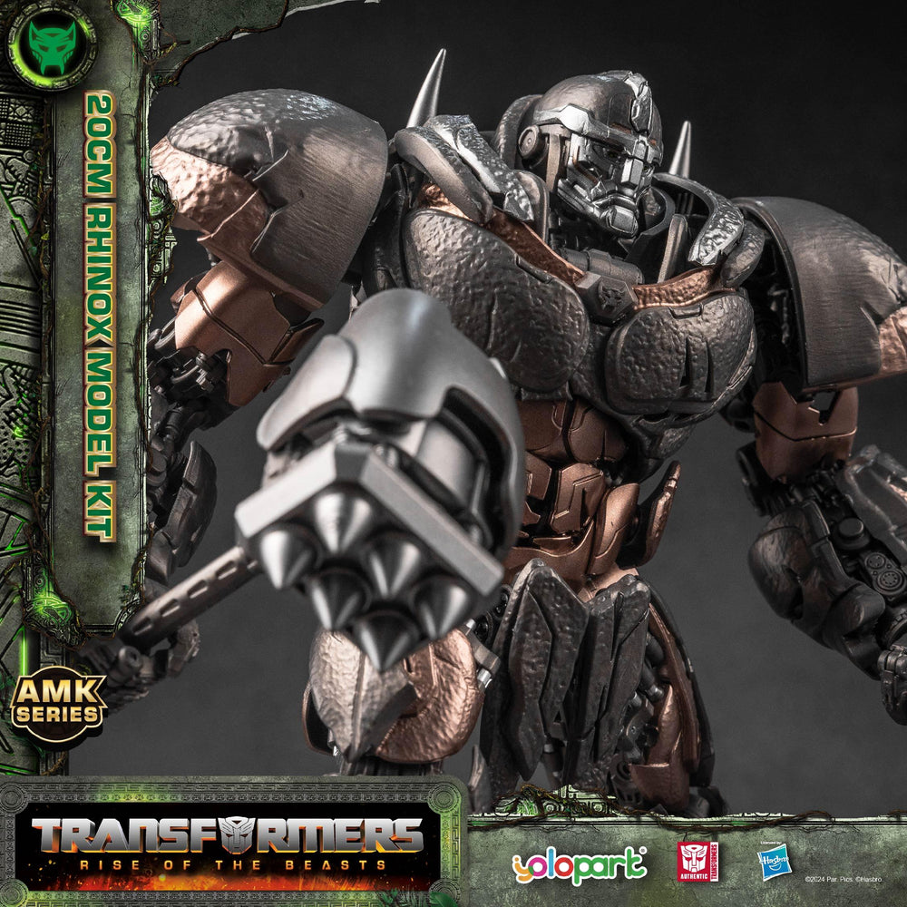AMK SERIES Transformers Movie 7: Rise of The Beasts - 20cm Rhinox
