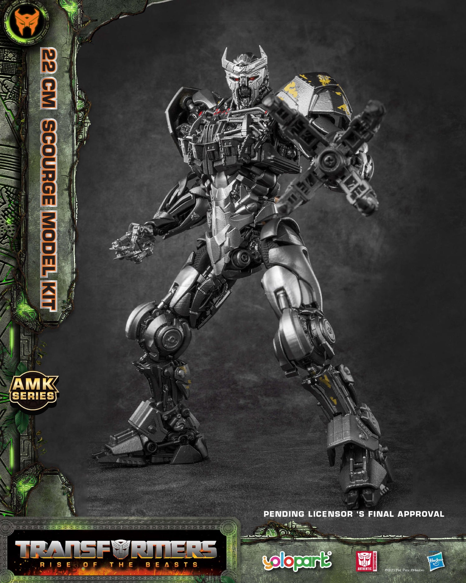 AMK SERIES Transformers Movie 7: Rise of The Beasts - 22cm Scourge