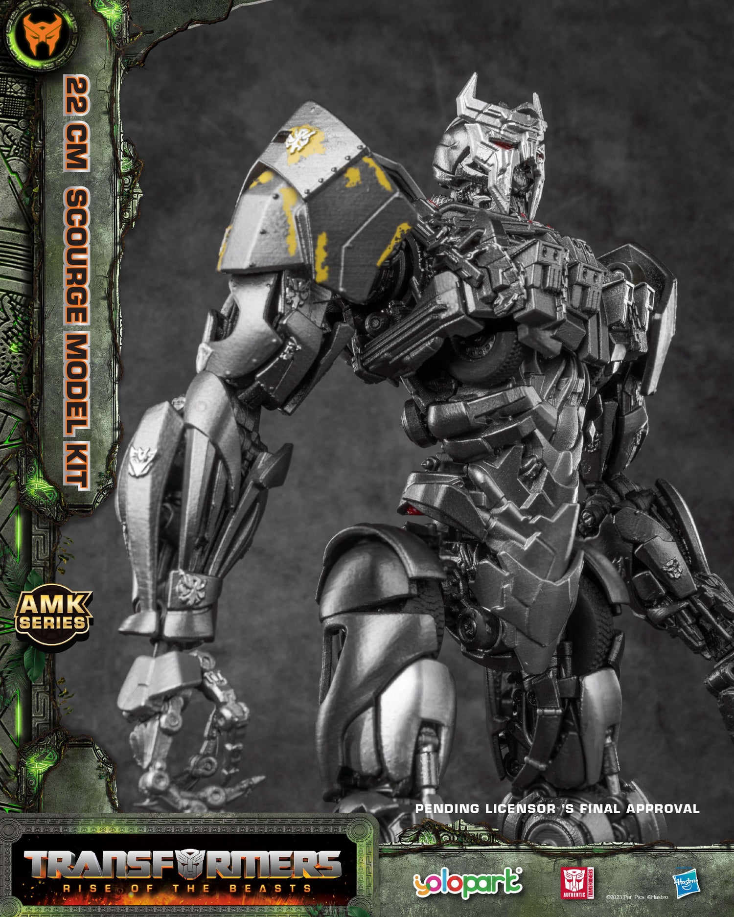 AMK SERIES Transformers Movie 7: Rise of The Beasts - 22cm Scourge – Yolopark
