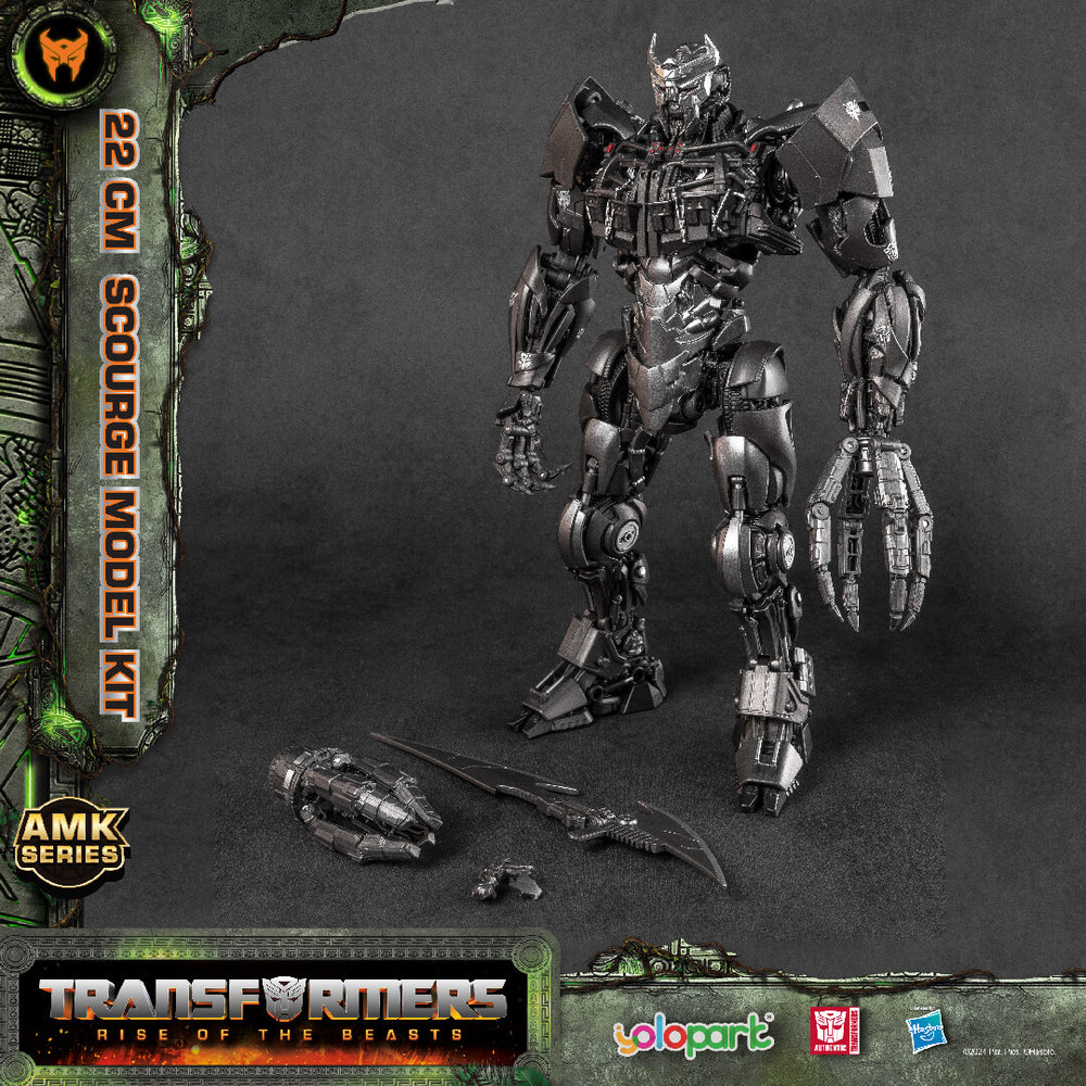 Transformers: Rise of the Beasts Scourge Model Kit - 22cm AMK Series