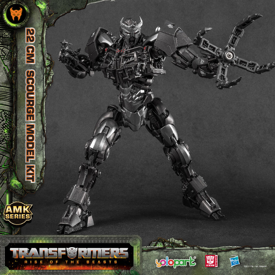 Transformers: Rise of the Beasts Scourge Model Kit - 22cm AMK Series