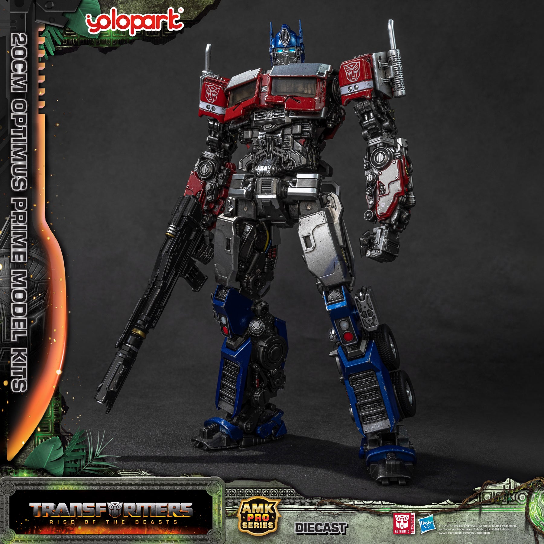 Transformers Rise of the Beasts Optimus Prime Model- AMK PRO Series