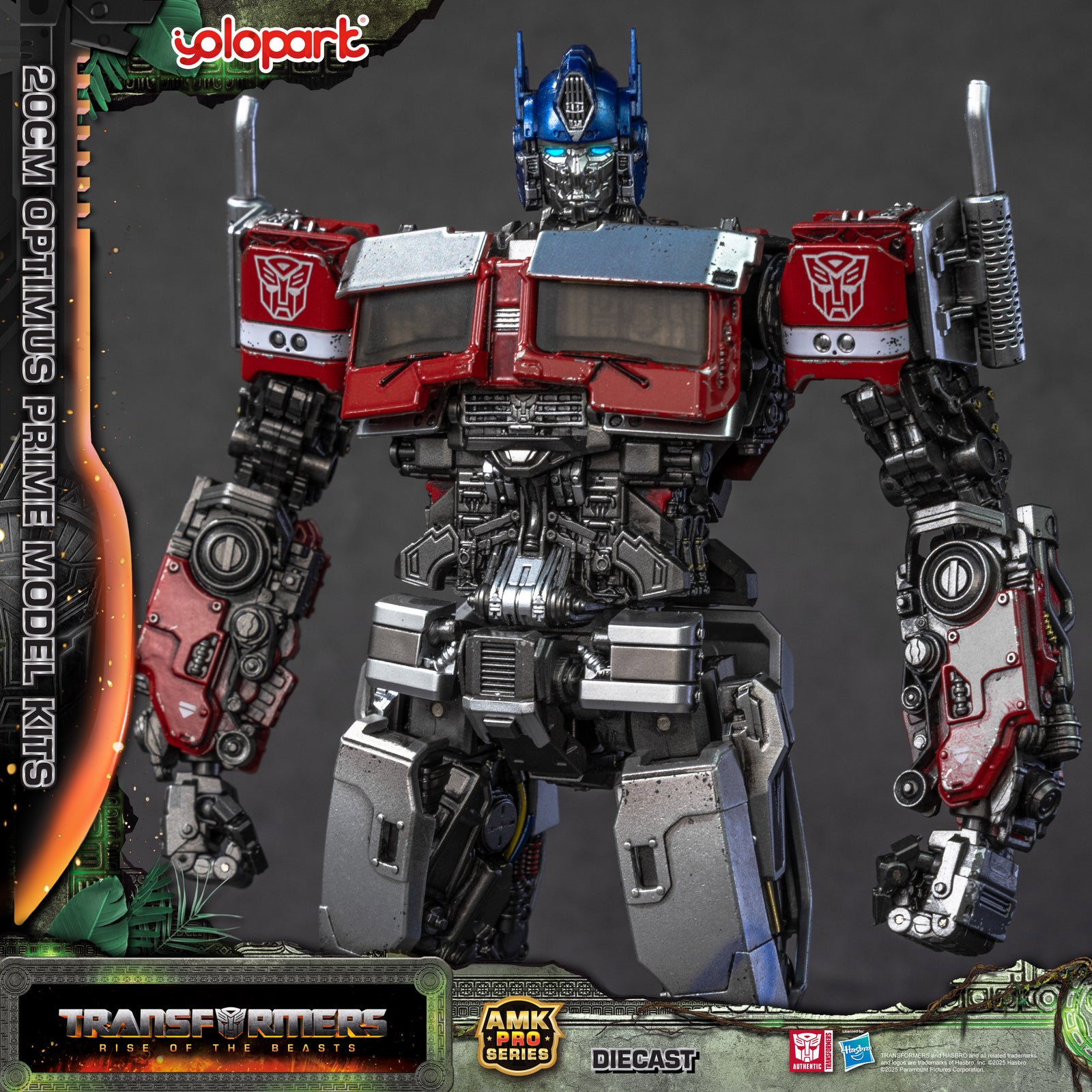 Transformers Rise of the Beasts Optimus Prime Model- AMK PRO Series