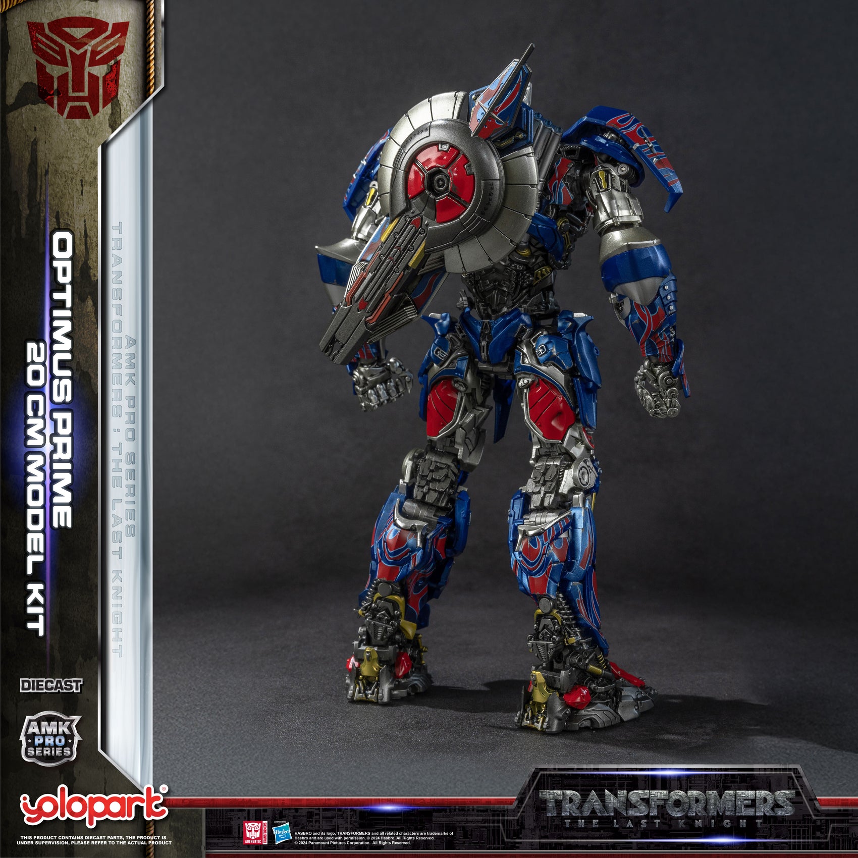 Transformers: The Last Knight Optimus Prime Figure, Collectible Toy
